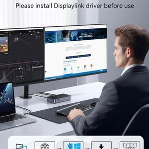 mokin | Computers, Laptops & Parts | Displaylink Laptop Docking Station ...
